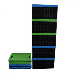 Bulk Plastic Collapsible Plastic Totes Plastic Stackable Storage Bins ...