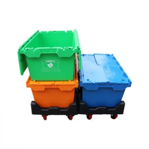 Large Stackable Storage Bins With Lids Container Plastic Storage ...